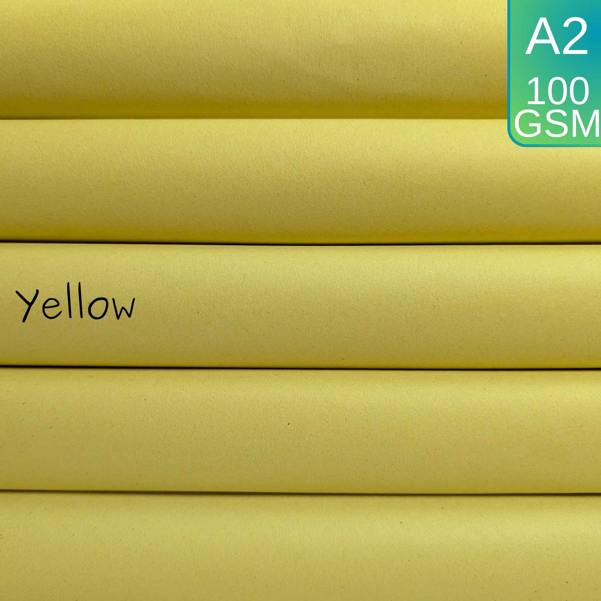 A2 Yellow Sugar Paper Recycled - 100gsm – Recycled Paper Company